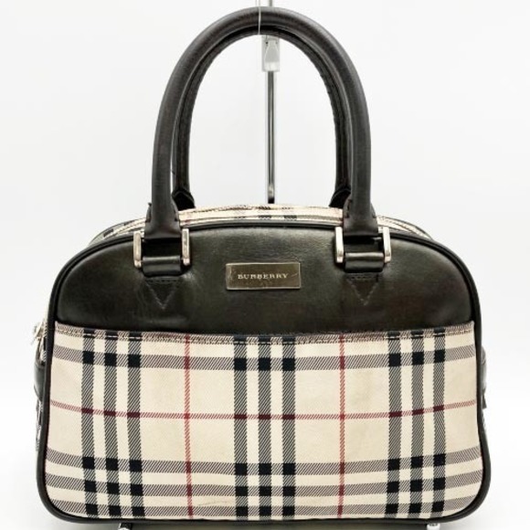 Burberry | Bags | Burberry Mini Nova Check Brown Beige | Poshmark